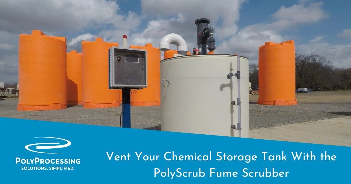 Vent Your Chemical Storage Tank With the PolyScrub Fume Scrubber
